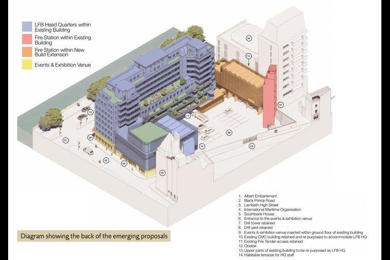 London Fire Brigade to move back into Lambeth headquarters after ...